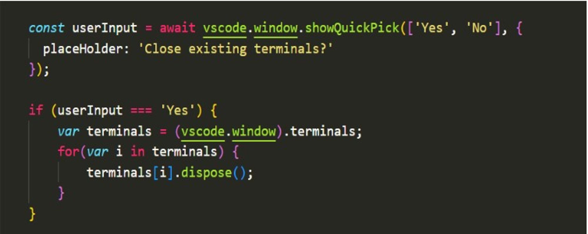 Creating your first Visual Studio Code Extension